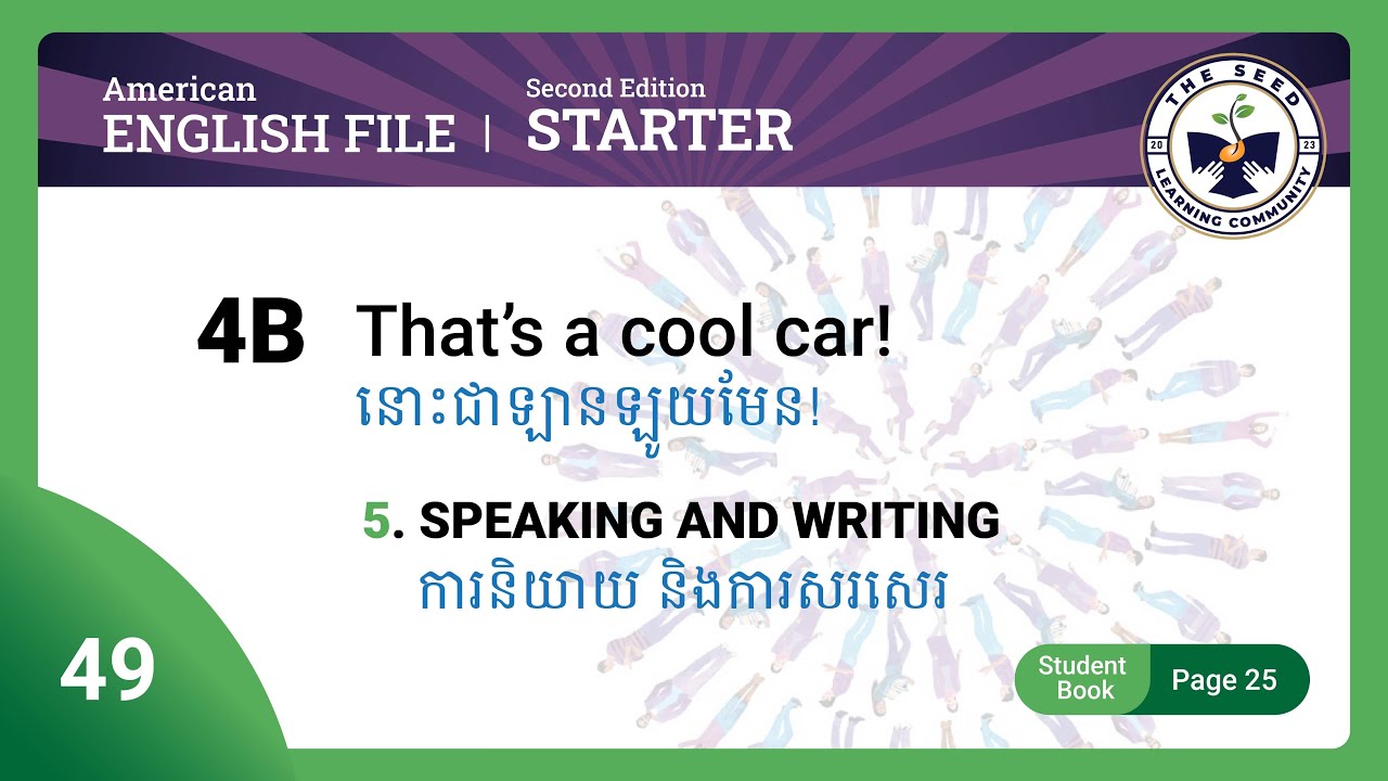 4B.5. Speaking & Writing - YouTube