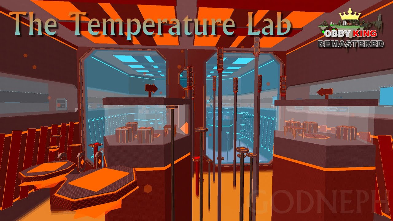The Temperature Lab {Roblox Obby King Remastered} - YouTube