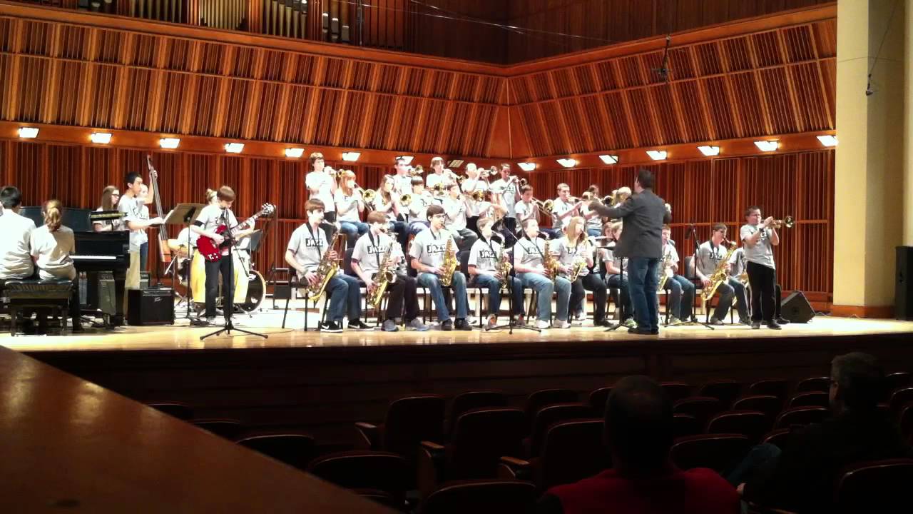 ZMS Jazz Band at Ball State 3/2/13 - YouTube