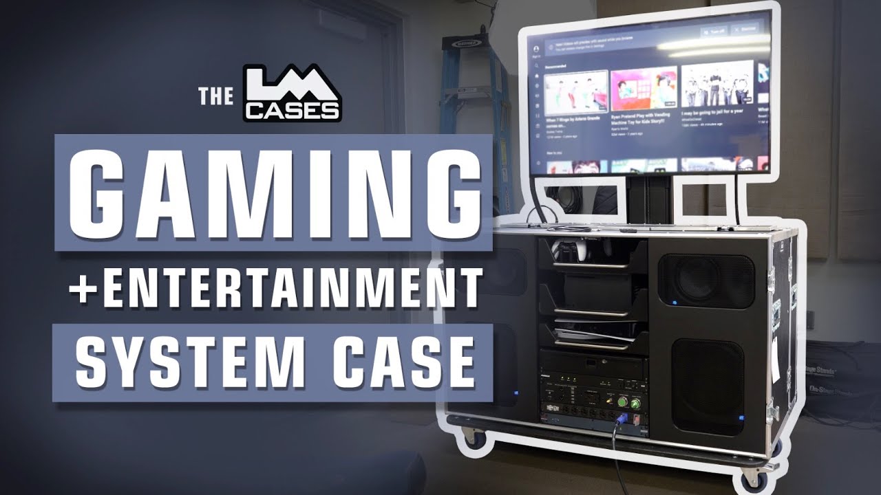 Gaming + Entertainment System Case | LM CASES [Project Spotlight] - YouTube