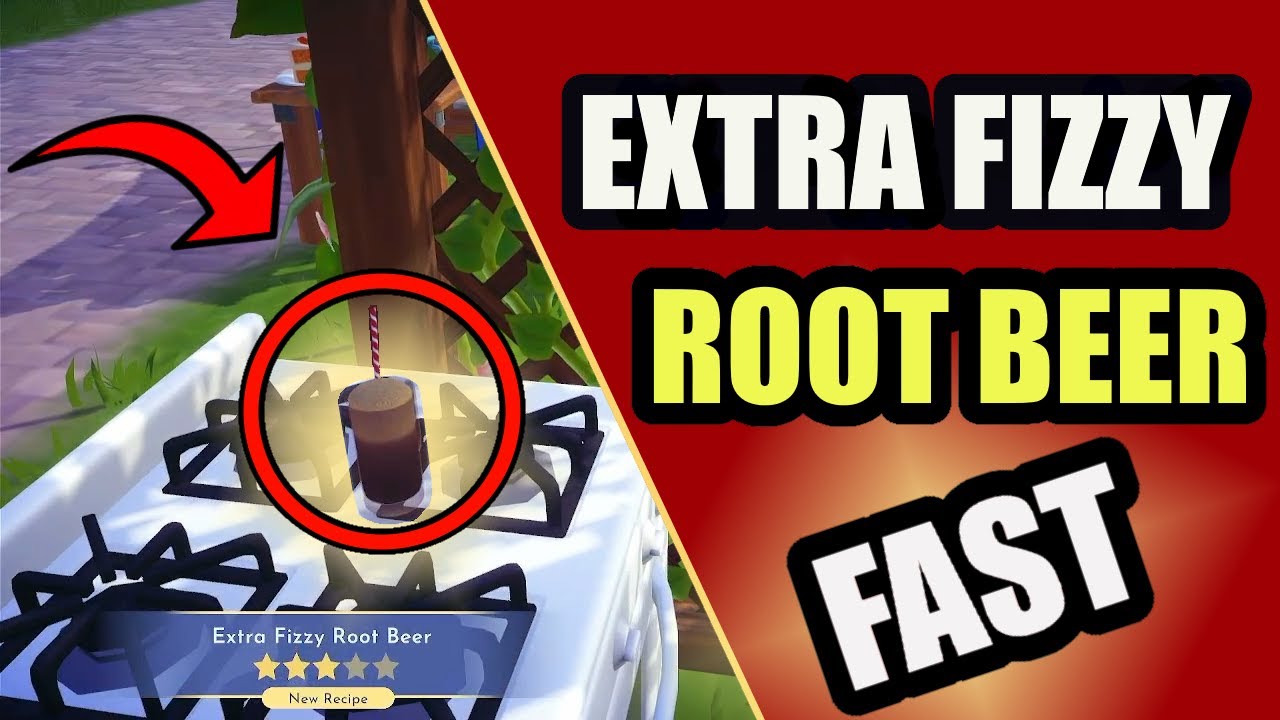 How to Make Extra Fizzy Root Beer FAST Dreamlight Valley #shorts - YouTube