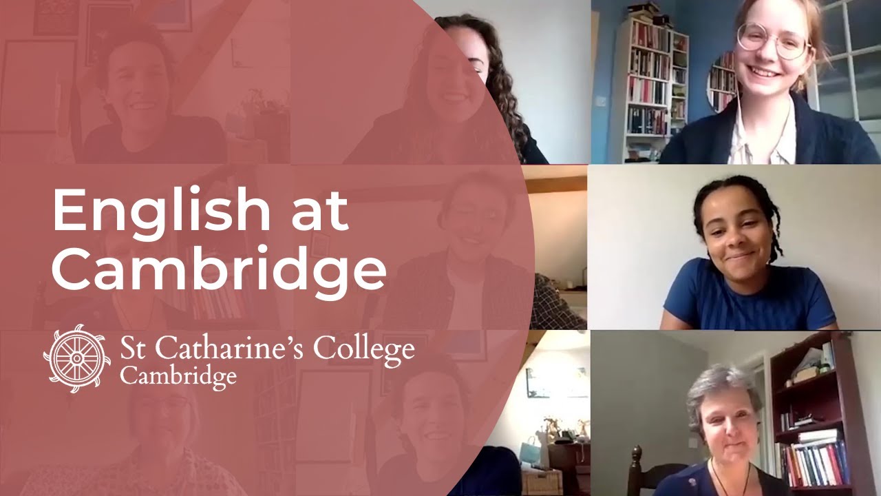 English at Cambridge: Webinar with St Catharine's College - YouTube