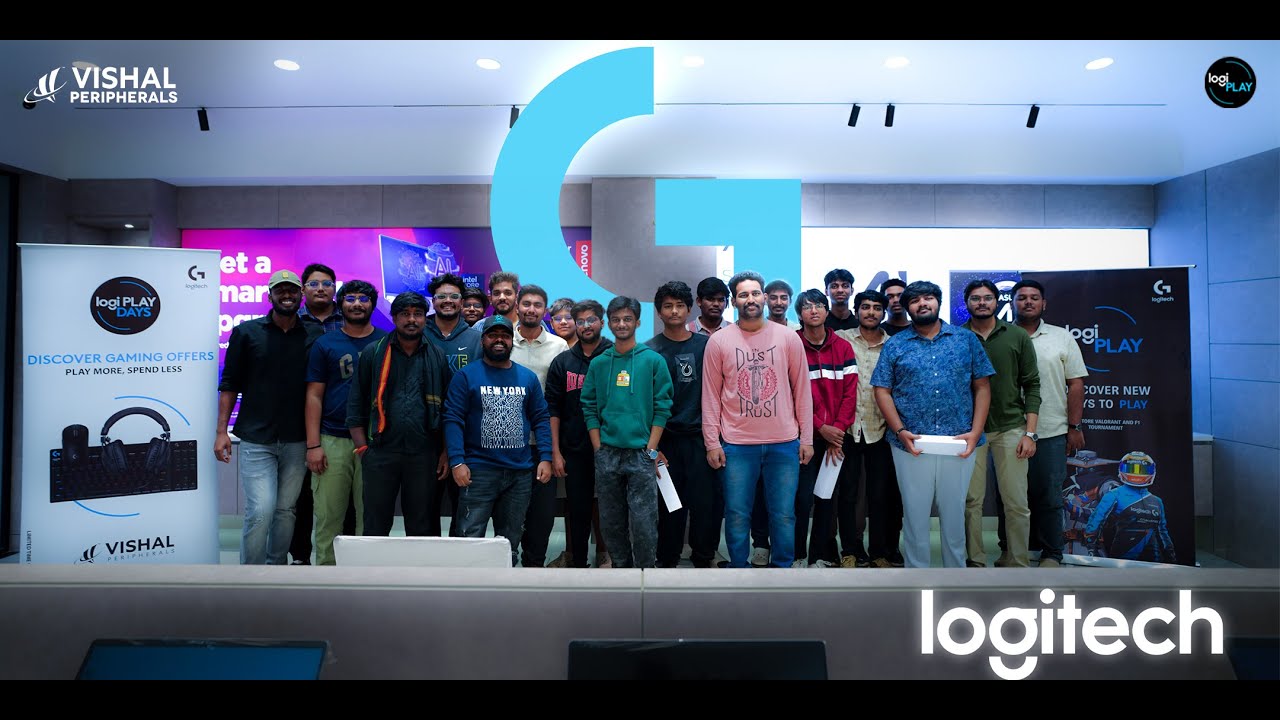 LogiPlay Tournament 2024 Highlights | Vishal Computech - YouTube
