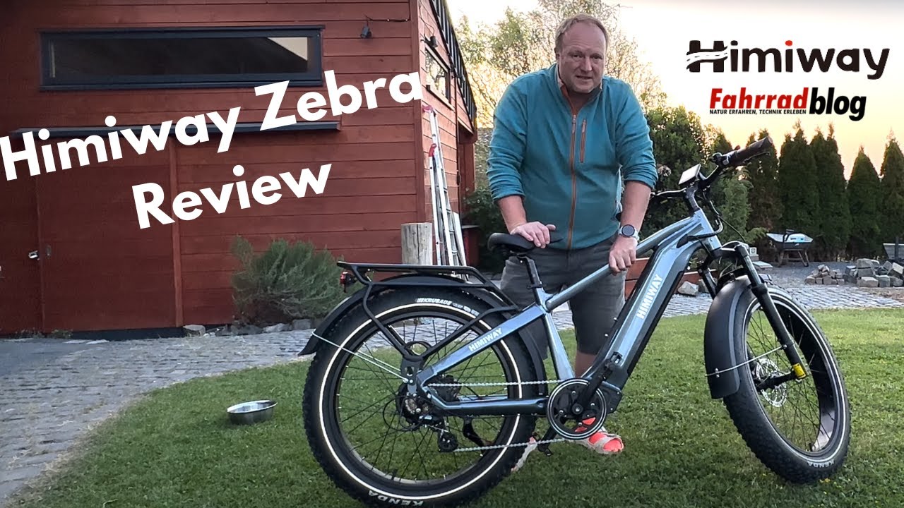 Himiway Zebra im Test - E-FAT-Bike für viel Spaß im Gelände - YouTube