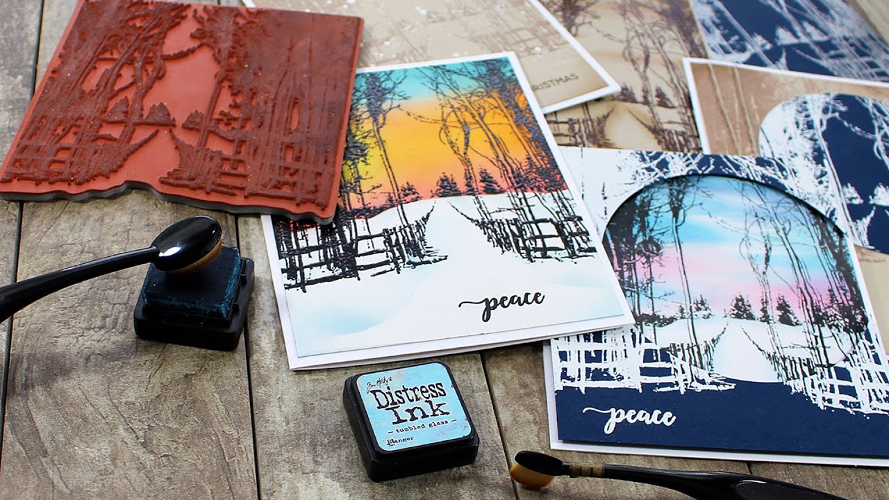 STRETCH YOUR STAMPS! 5 card ideas from 1 Stamp | DIY Christmas Cards ...