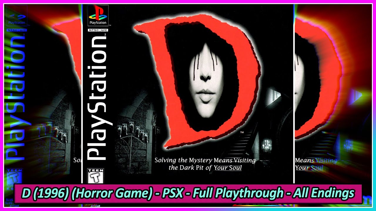 Retro Wednesdays - D (Horror Game) (1996) Full PT - All Endings - A ...