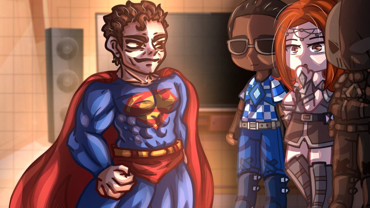 The Boys React Superman // Gacha React - YouTube
