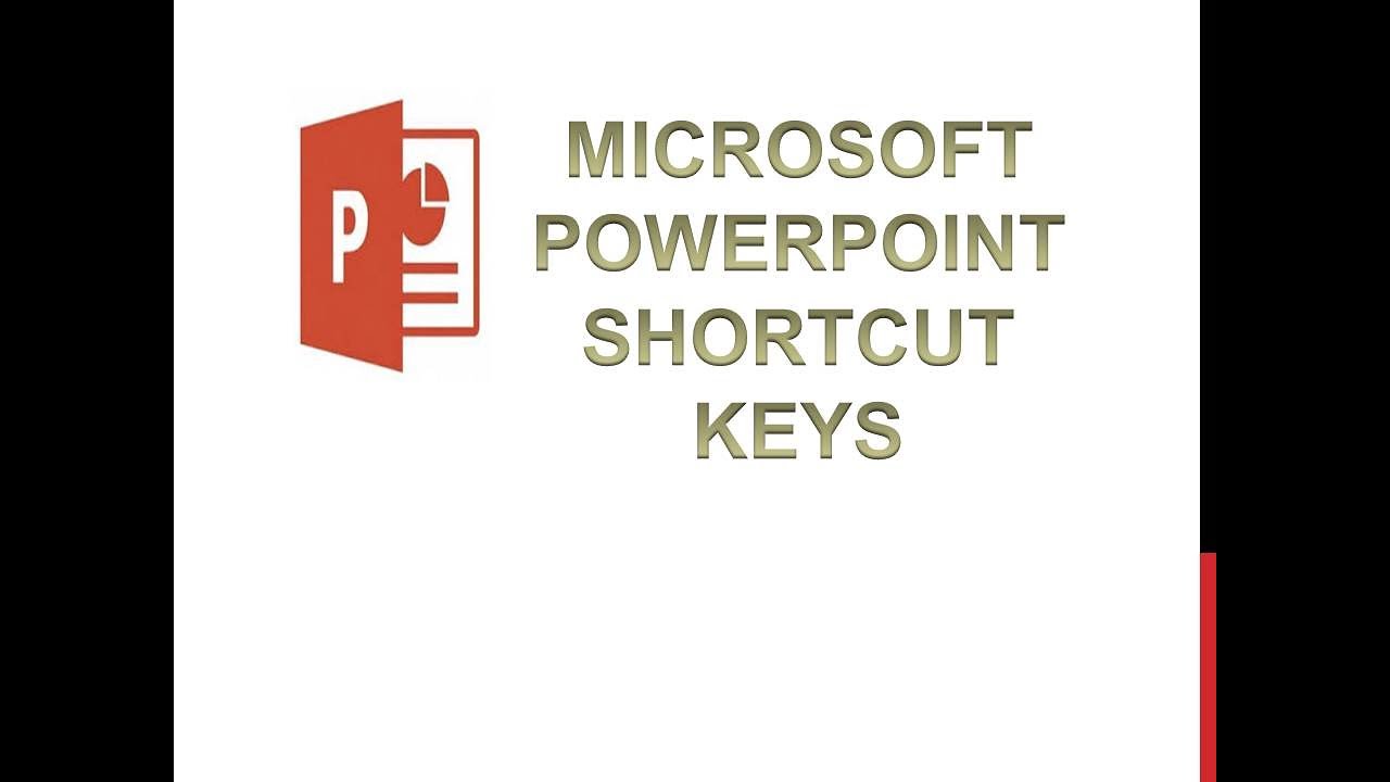 Microsoft Powerpoint Shortcut Keys - YouTube
