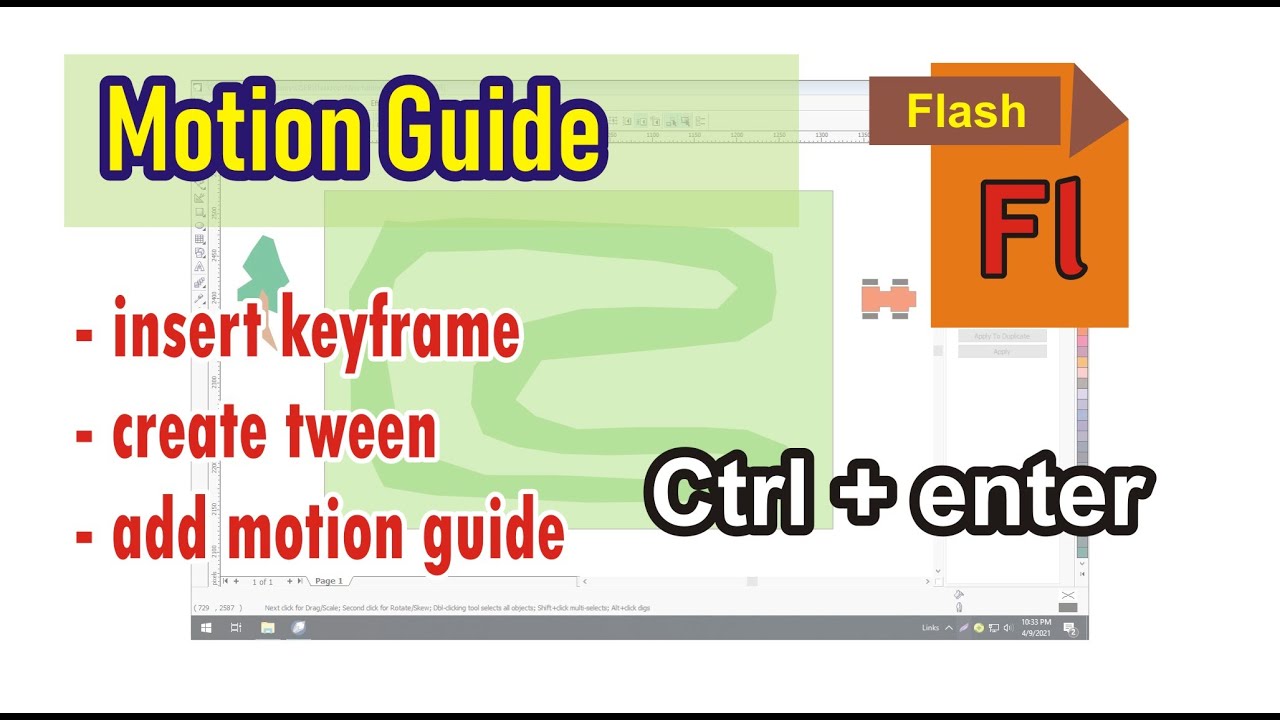 Animasi : Motion Guide - YouTube