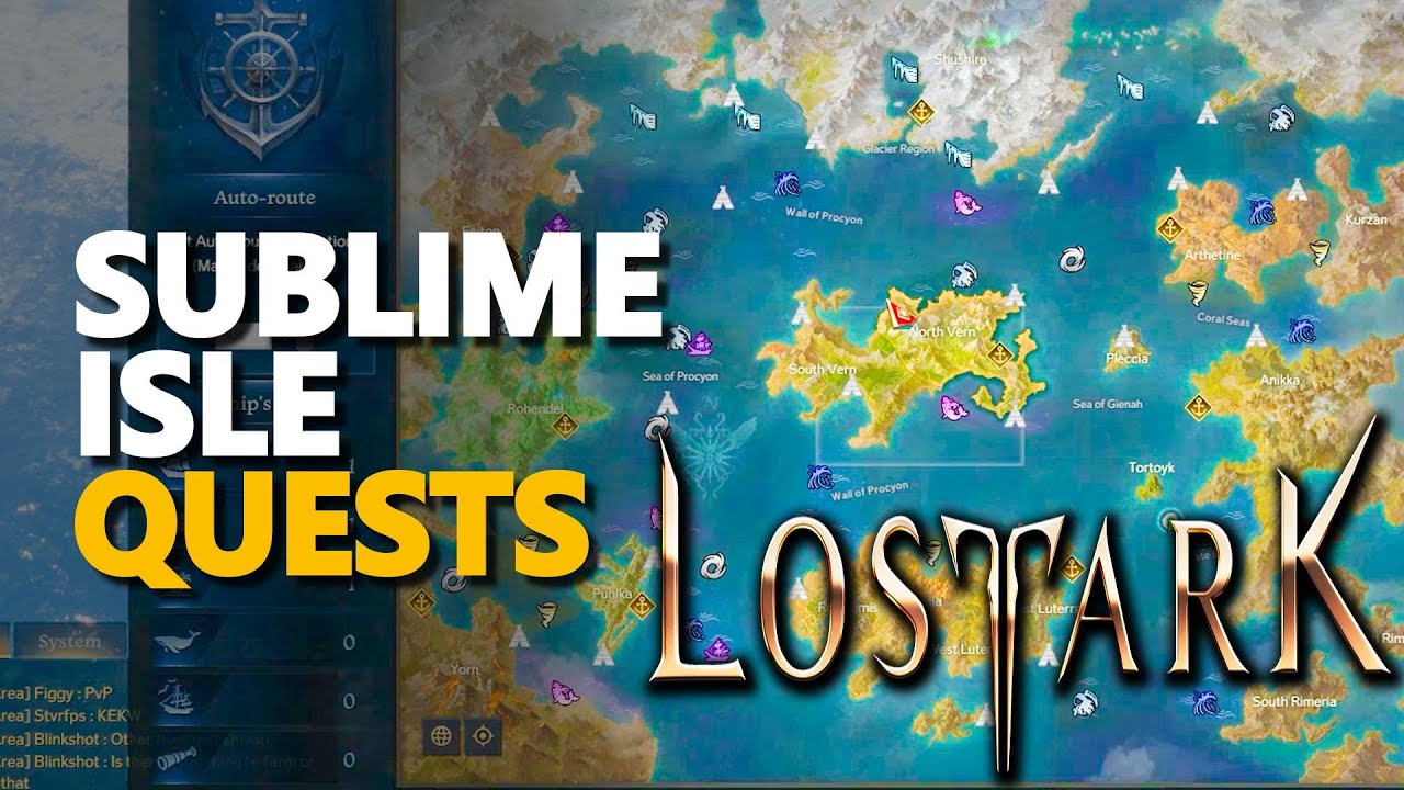Sublime Isle Quest Lost Ark - YouTube