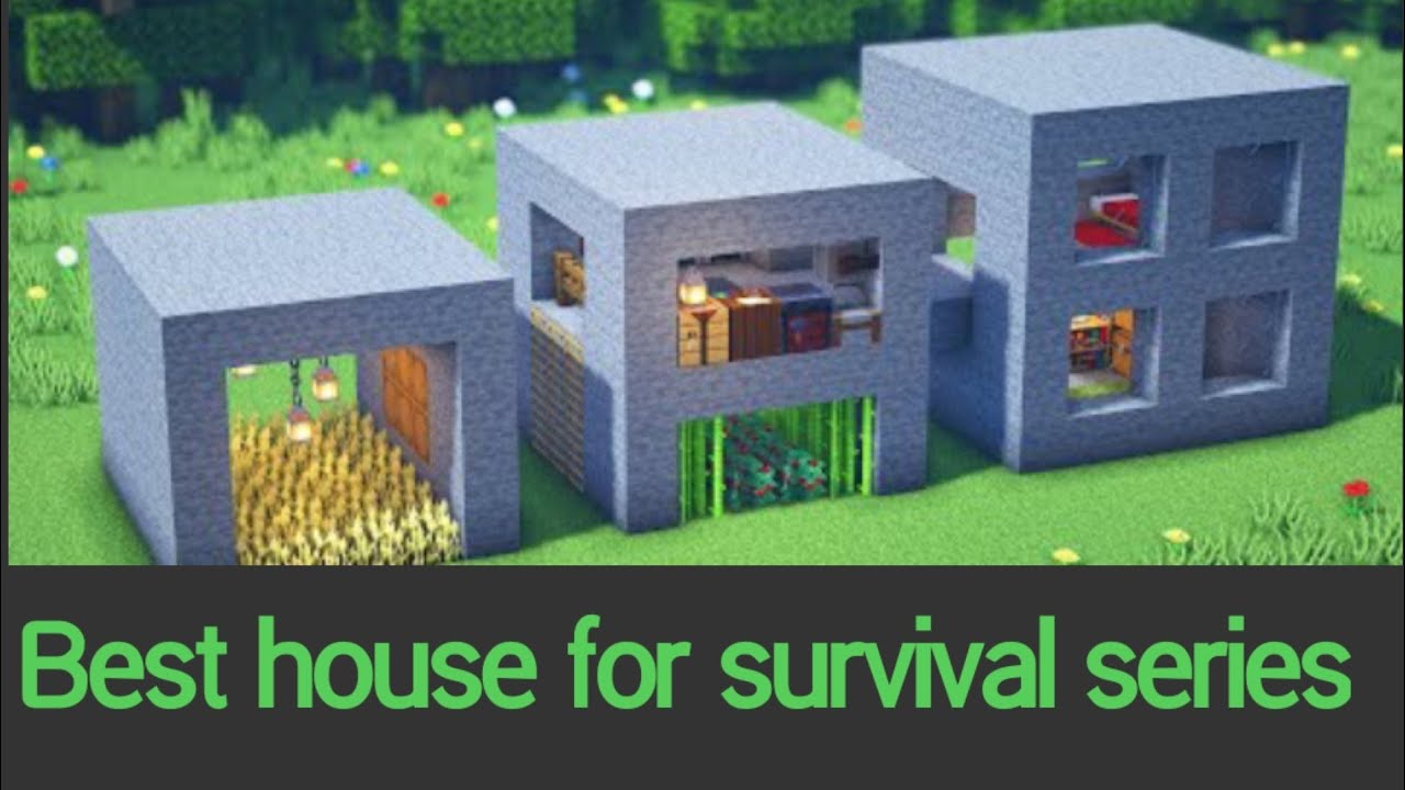 ⛏️ build survival base in creative mod - YouTube
