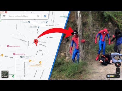 Metimos a Spider-man en Google Maps - YouTube