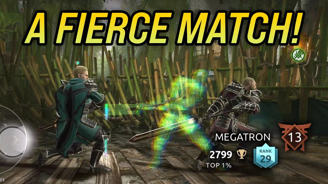 A Fierce Match with Megatron! 🔥 - Shadow Fight 4 Arena - YouTube