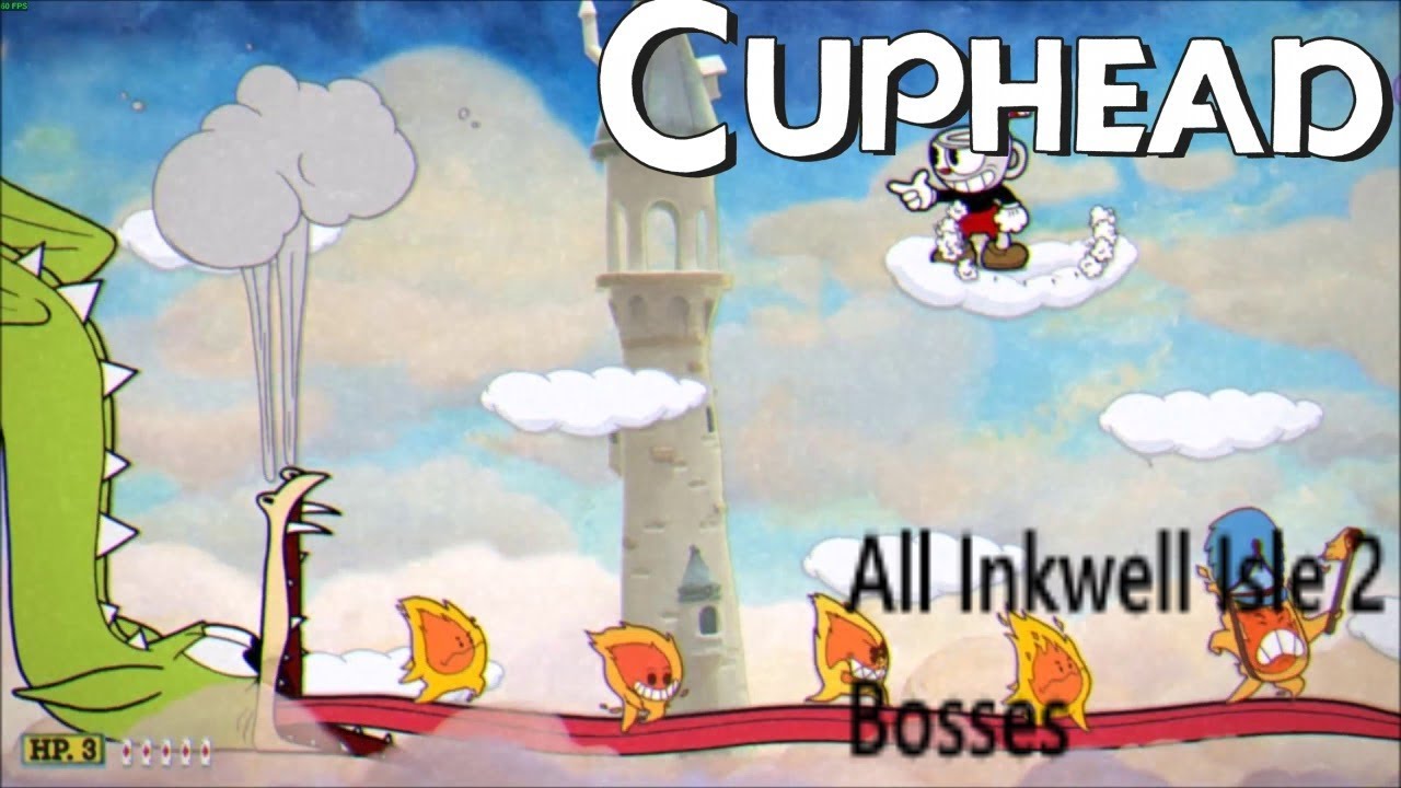Cuphead: All Inkwell Isle 2 Bosses - Regular mode - YouTube