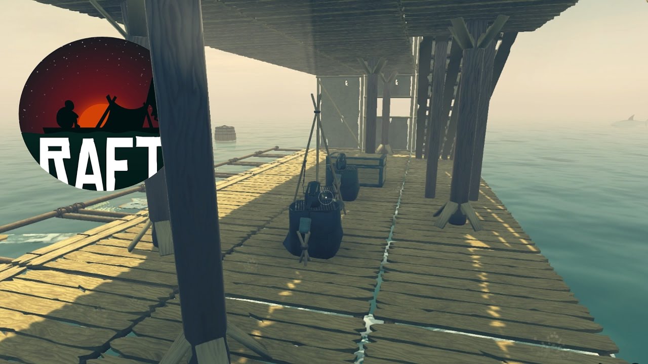 Raft | POTATO PLANTS AND PALM TREES | Stranded at Sea Survival Game ...