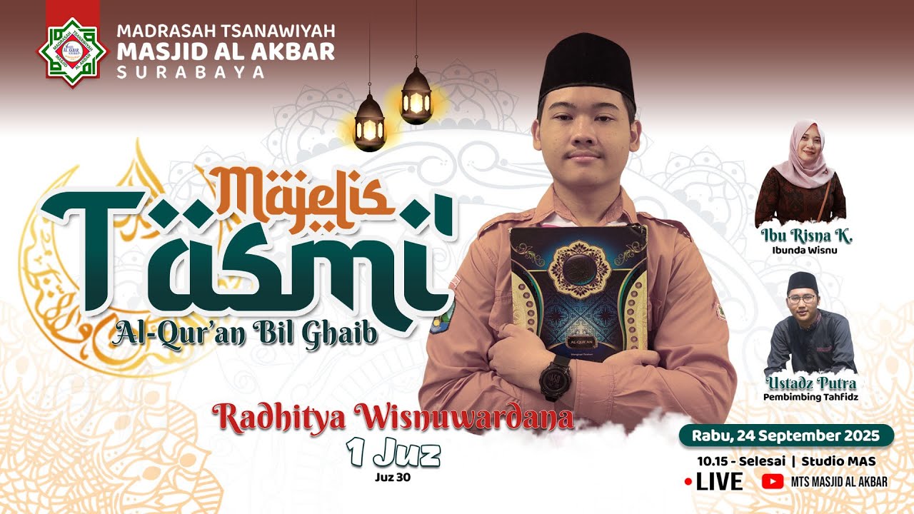 Tasmi' 1 Juz (30) | Radhitya Wisnuwardhana | IX - RAY | TA 2025 - 2026 ...