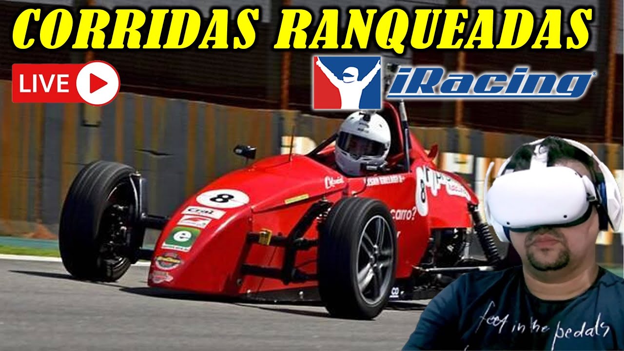 FÓRMULA VEE E 1600 RANQUEADA NA MADRUGADA IRACING - YouTube