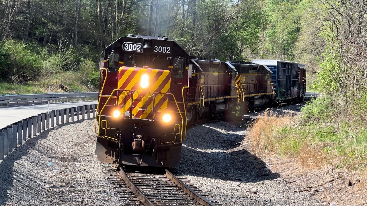 Sandy Spring! SWP Trains! Spring 2024 - YouTube