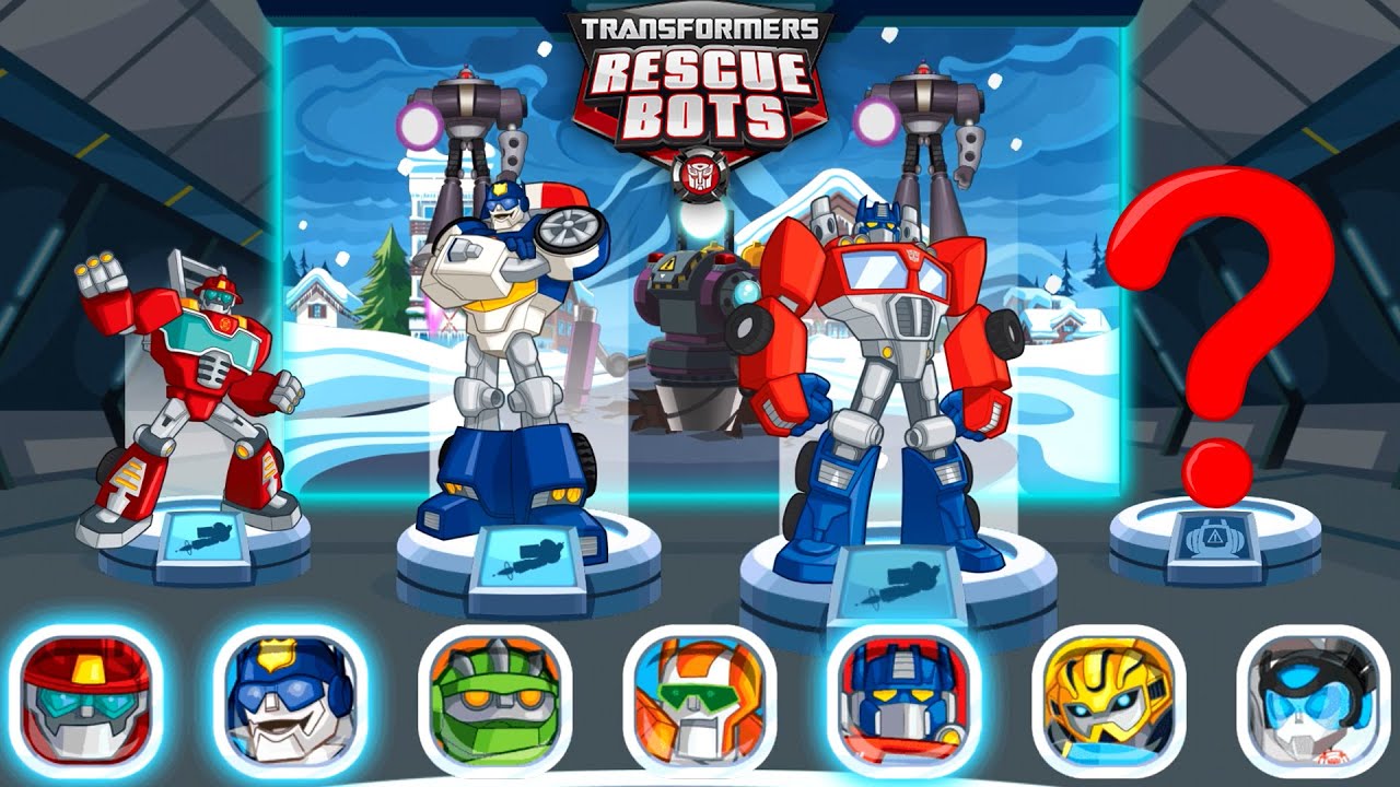 Transformers Rescue Bots: Disaster Dash Unlocked All Hero #35 - YouTube