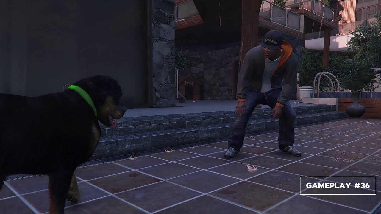 GTA 5 Gameplay #36 "The Getaway Vehicle" Franklin & Chop || By Grand ...