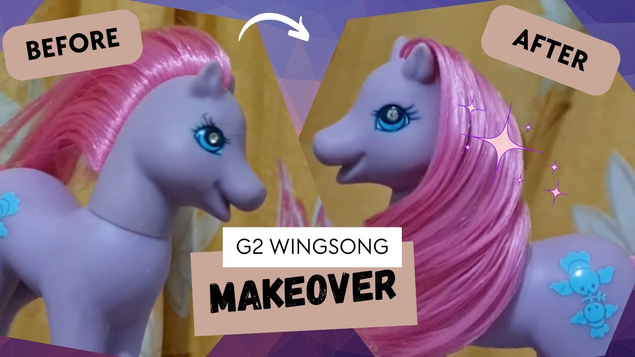My Little Pony WingSong Makeover (G2) - YouTube