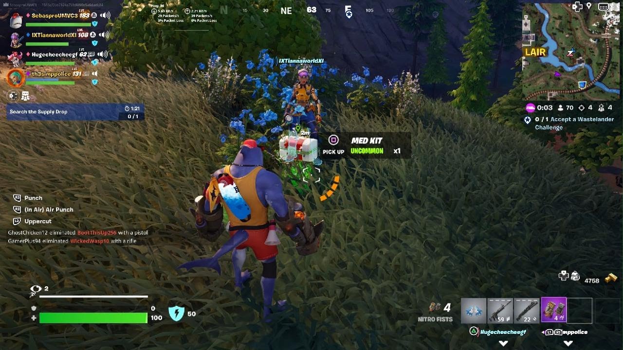 First ever win with Safety First Steve Fortnite C5 S3 Gameplay - YouTube