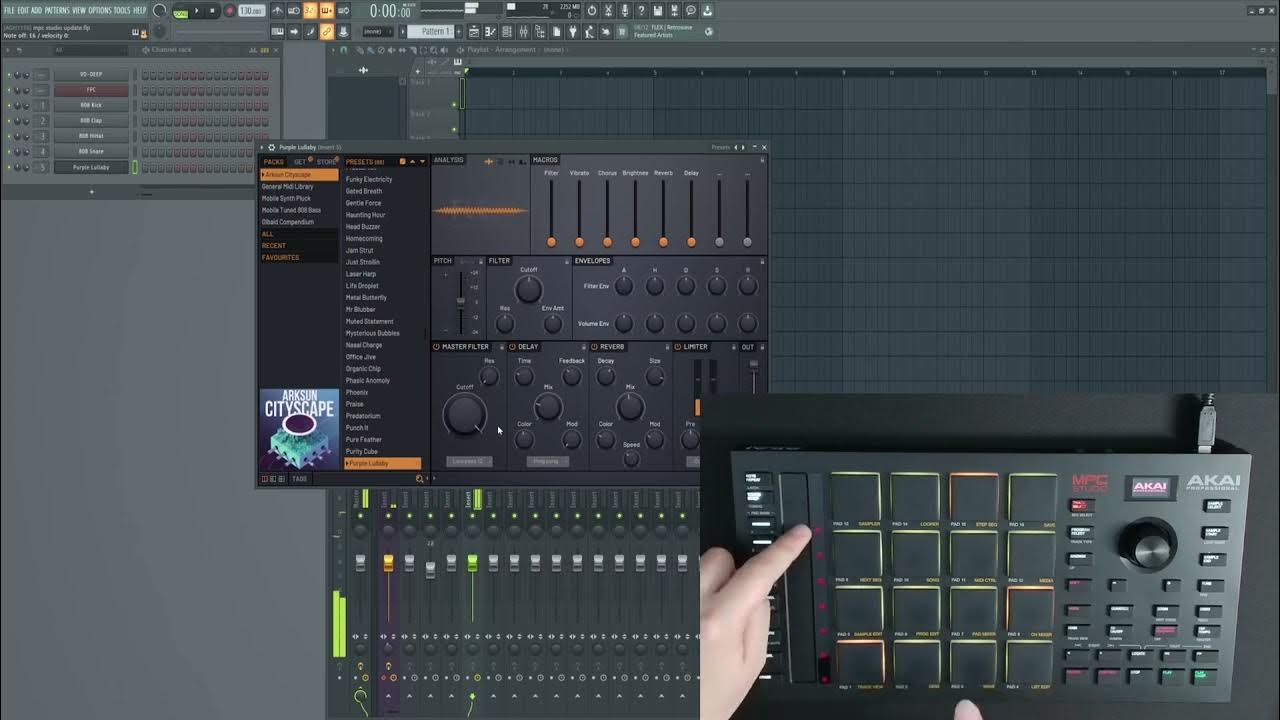 MPC Studio MK2 FL Studio Script Update - YouTube