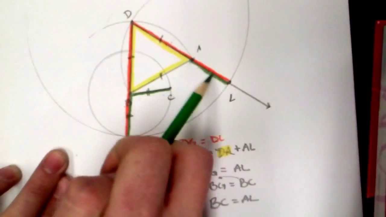 Euclid Elements Book 1 Proposition 2 Tutorial - YouTube