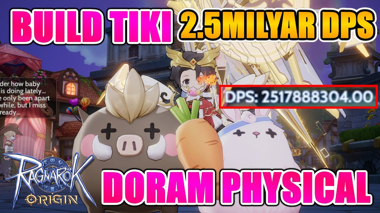 Build Physical Doram TIKI Ragnarok Origin ROO - YouTube