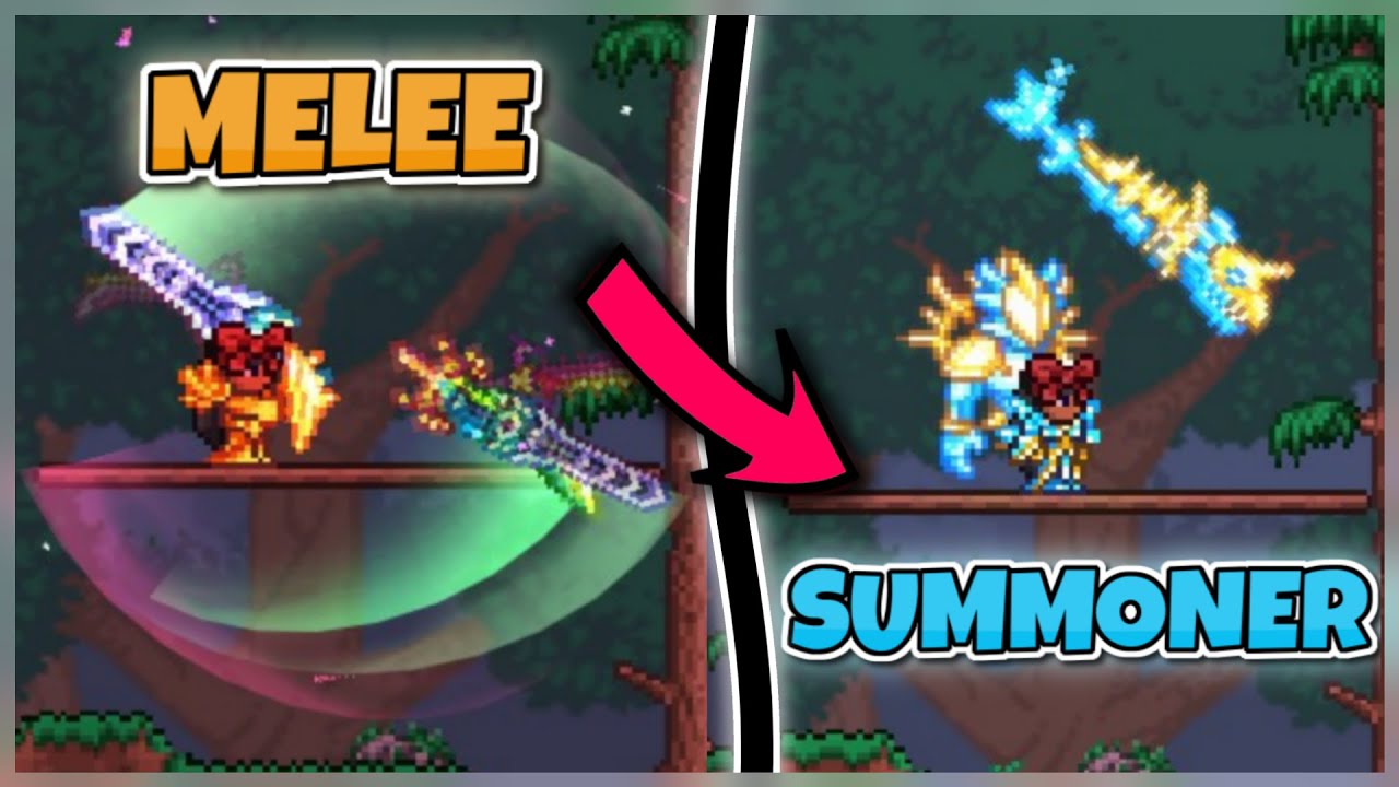 Terraria ale co Bossa ZMIENIAM Klasę - YouTube