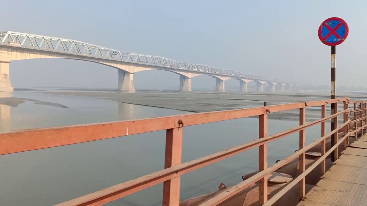 Running View Bihar Ke Gandhi Setu Patna Aur Pipa Pul Ka @indselive ...