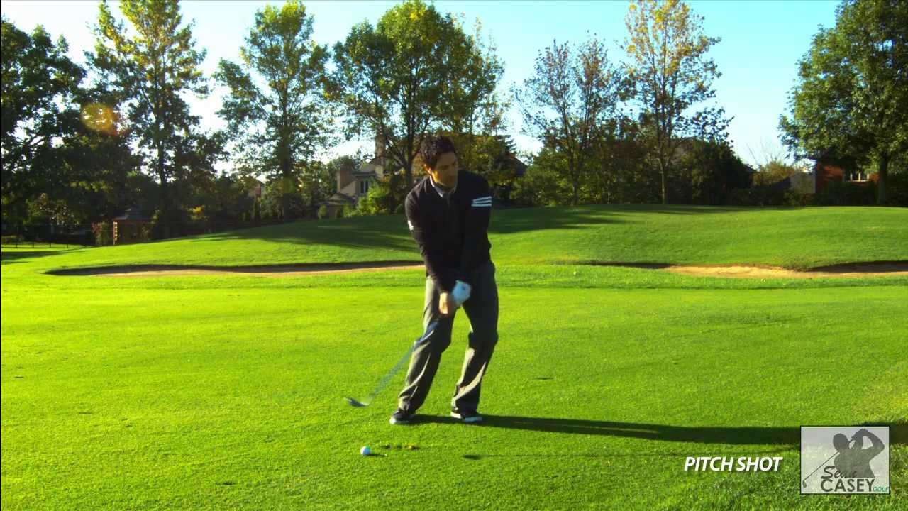 Golf Tip - Solid Pitch Shots - YouTube