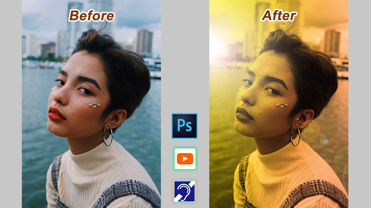 How do I change photos to look like a sunset - YouTube - YouTube
