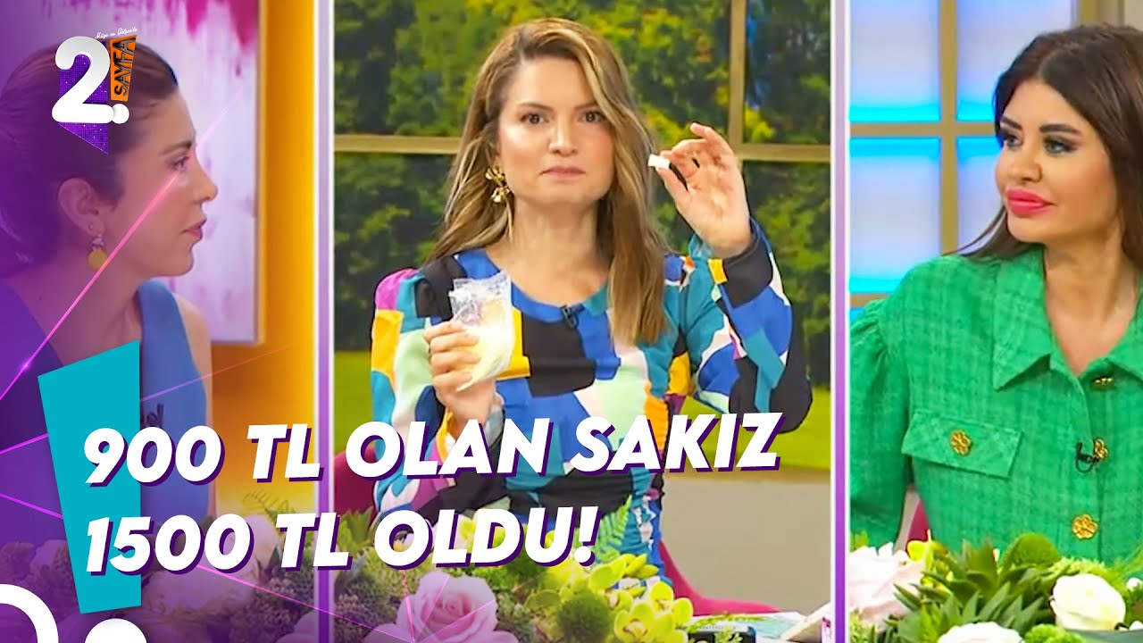 Ebru Polat'ın 900 TL Verdiği O Sakız Stüdyomuzda! | Müge ve Gülşen'le 2 ...