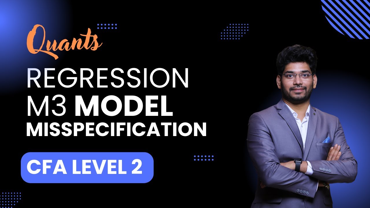 Regression Model Misspecifications CFA Level 2 2025 - YouTube