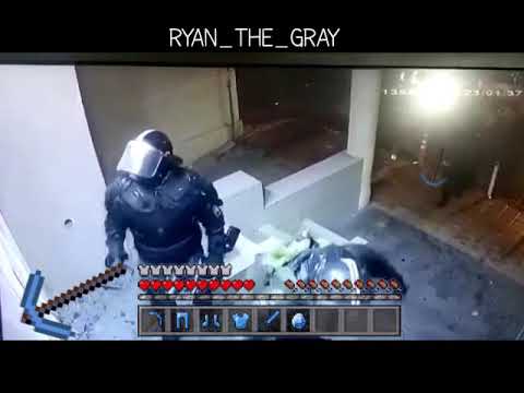 Iranian riot police playing minecraft - YouTube