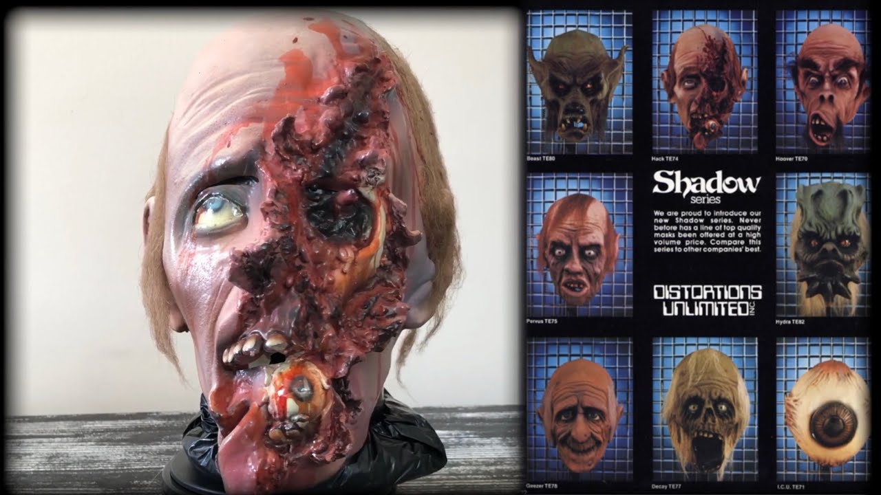 Distortions Unlimited Hack Halloween Mask - YouTube