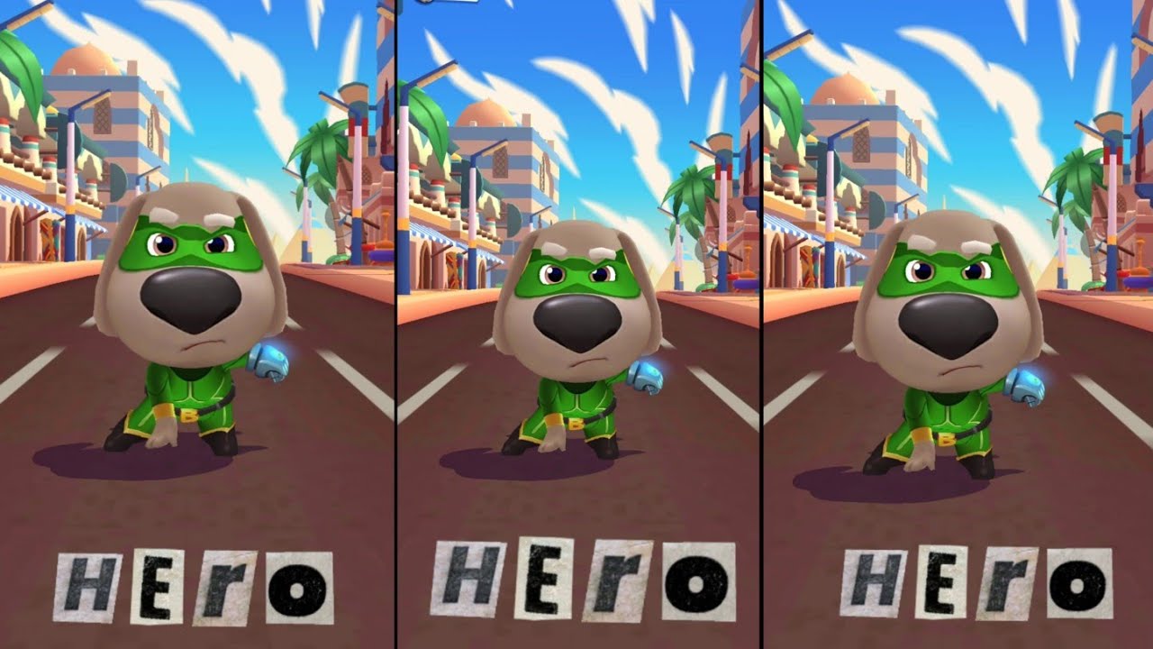 Talking Cat tom hero Gama play - YouTube