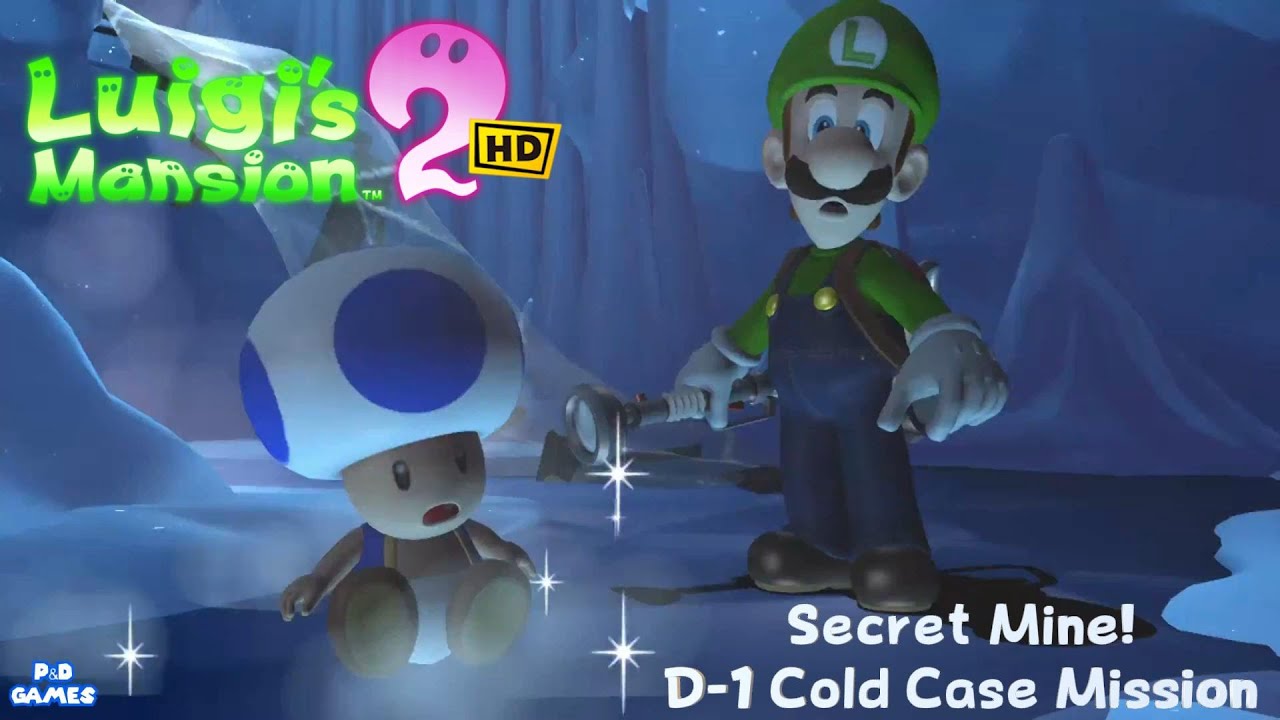 Luigi’s Mansion 2HD: Secret Mine Begins! Cold Case Mission ️ - YouTube