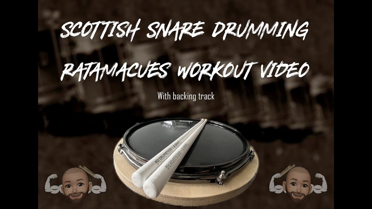 Ratamacues Workout Video - Scottish Snare Drumming Exercises - YouTube