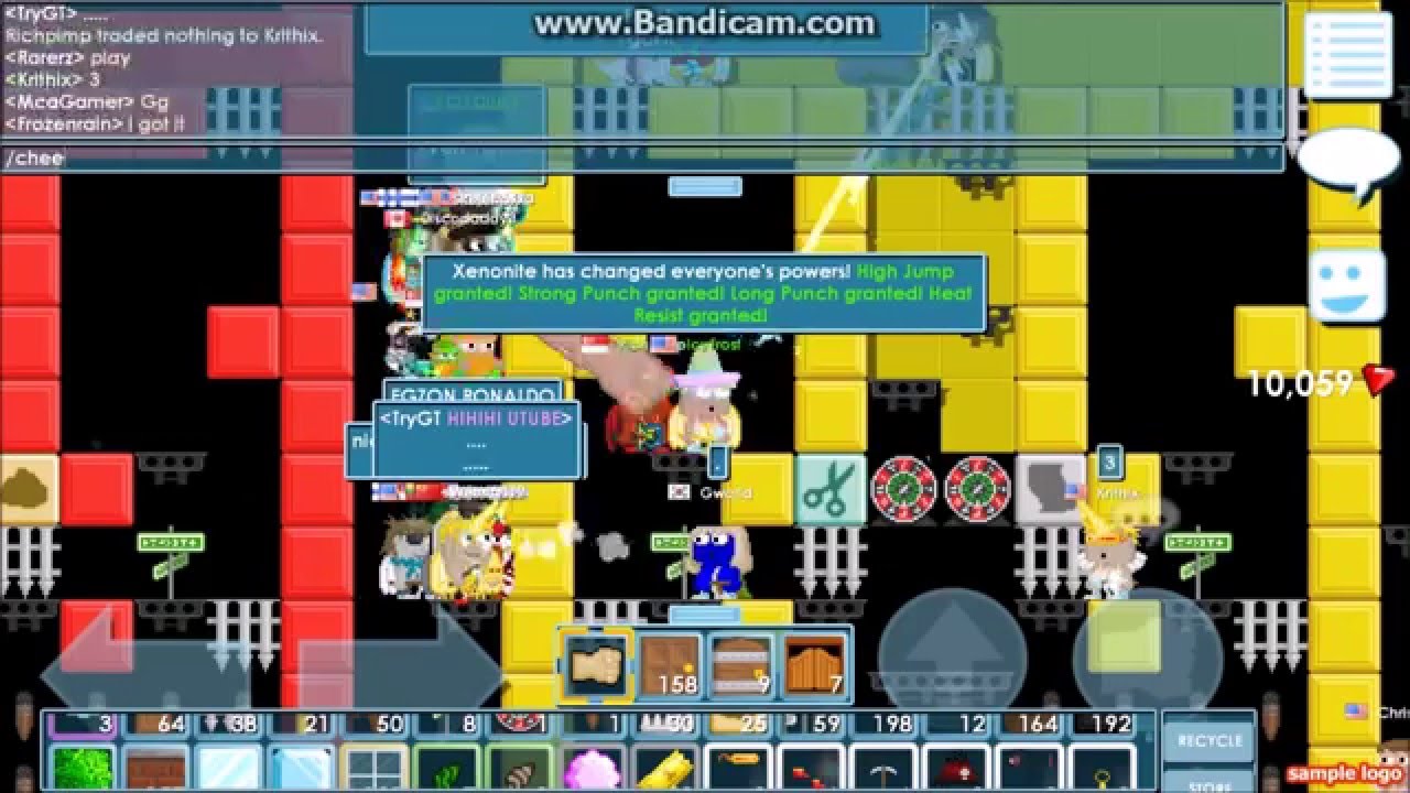 Growtopia Golden pickaxe - YouTube