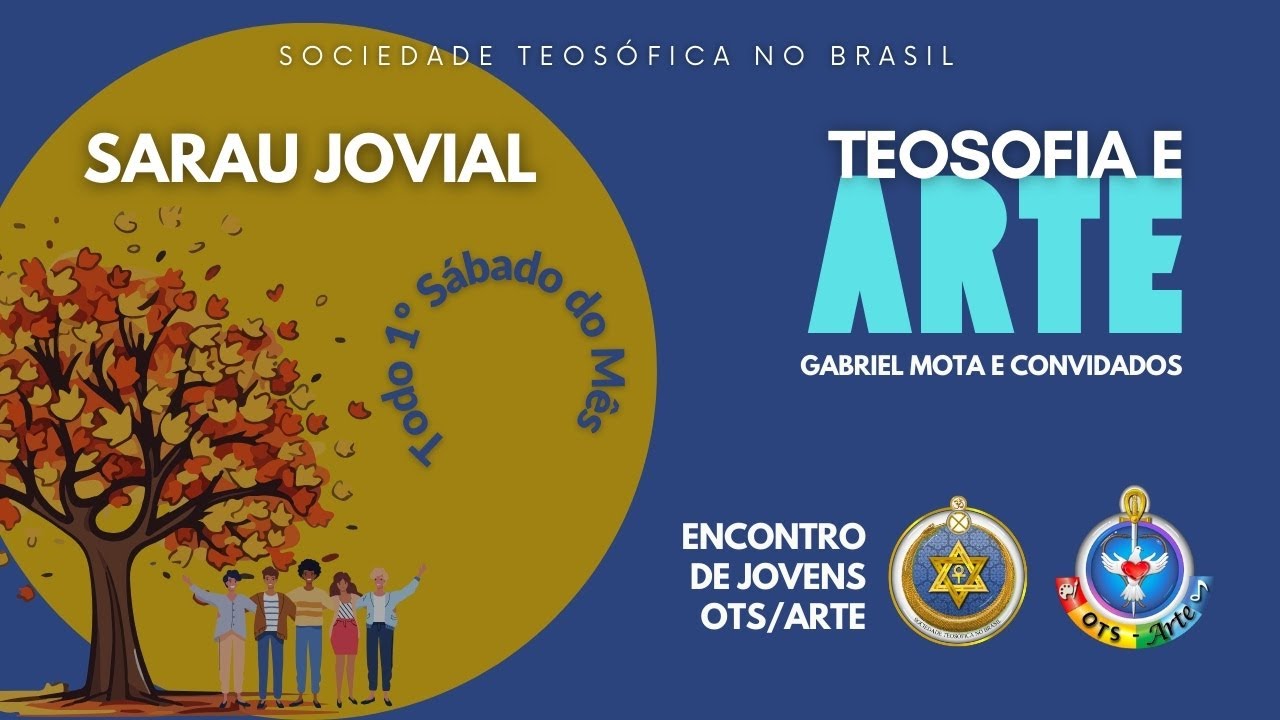 Teosofia e Arte - Sarau Jovial em 04/05/24 - YouTube
