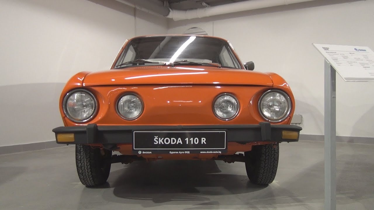 Škoda 110 R Exterior and Interior - YouTube