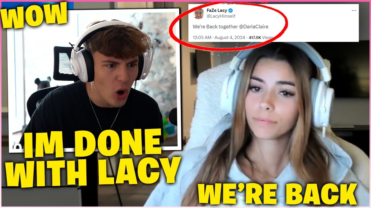 CLIX Disappointed & CALLS OUT LACY After GETTING Back With DARLA After ...