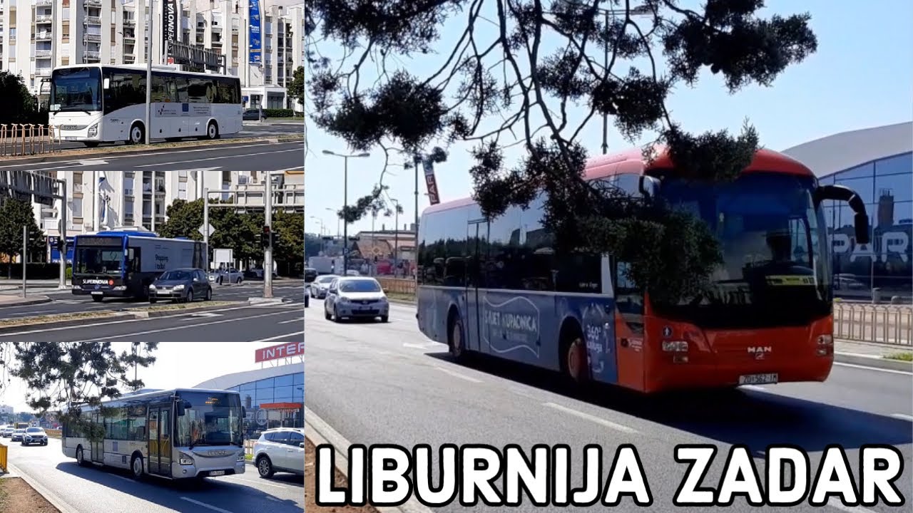 Liburnija Zadar | Buses Autobusi - YouTube