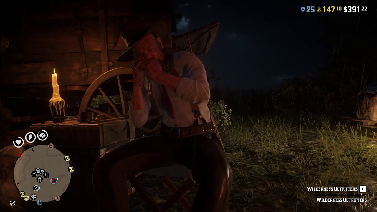 CRIPPS PLAYS AMAZING GRACE IN RDR2 ONLINE - YouTube