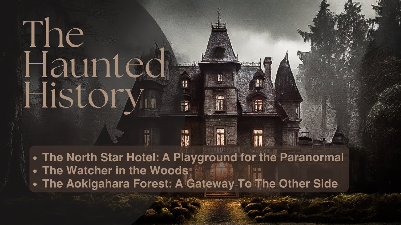 The Haunted History. Scary Stories With Rain Sounds | Horror Stories to ...