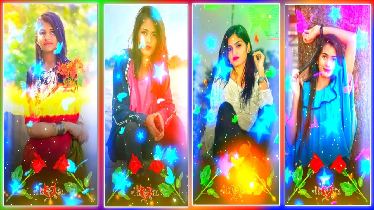 How to create colorful WhatsApp editing video | whatsApp status video ...