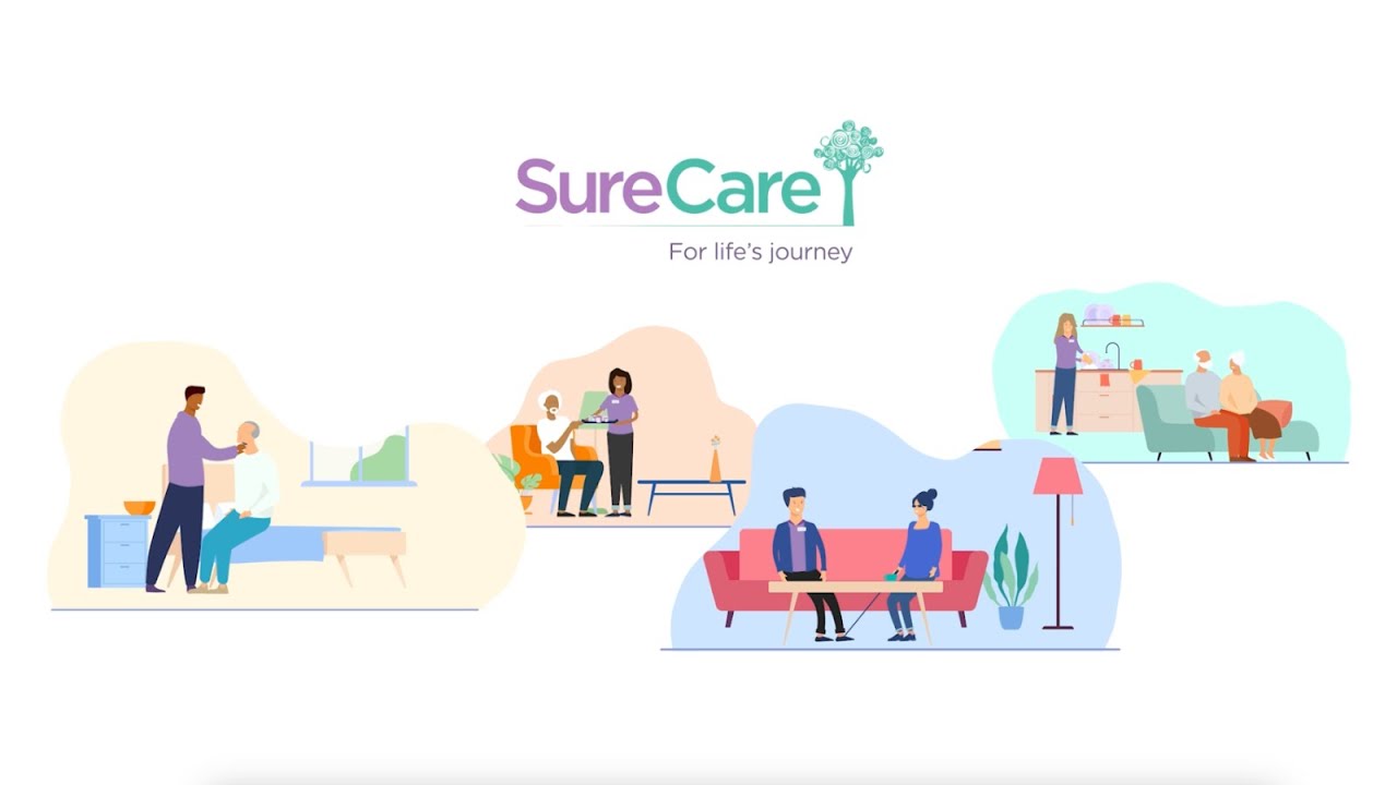 Quality Home Care Services from SureCare - YouTube