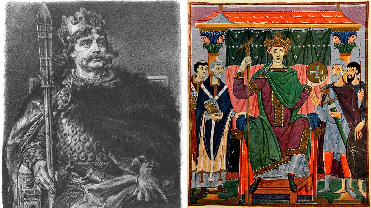 Jak książę Bolesław cesarza Ottona przyjmował. - YouTube